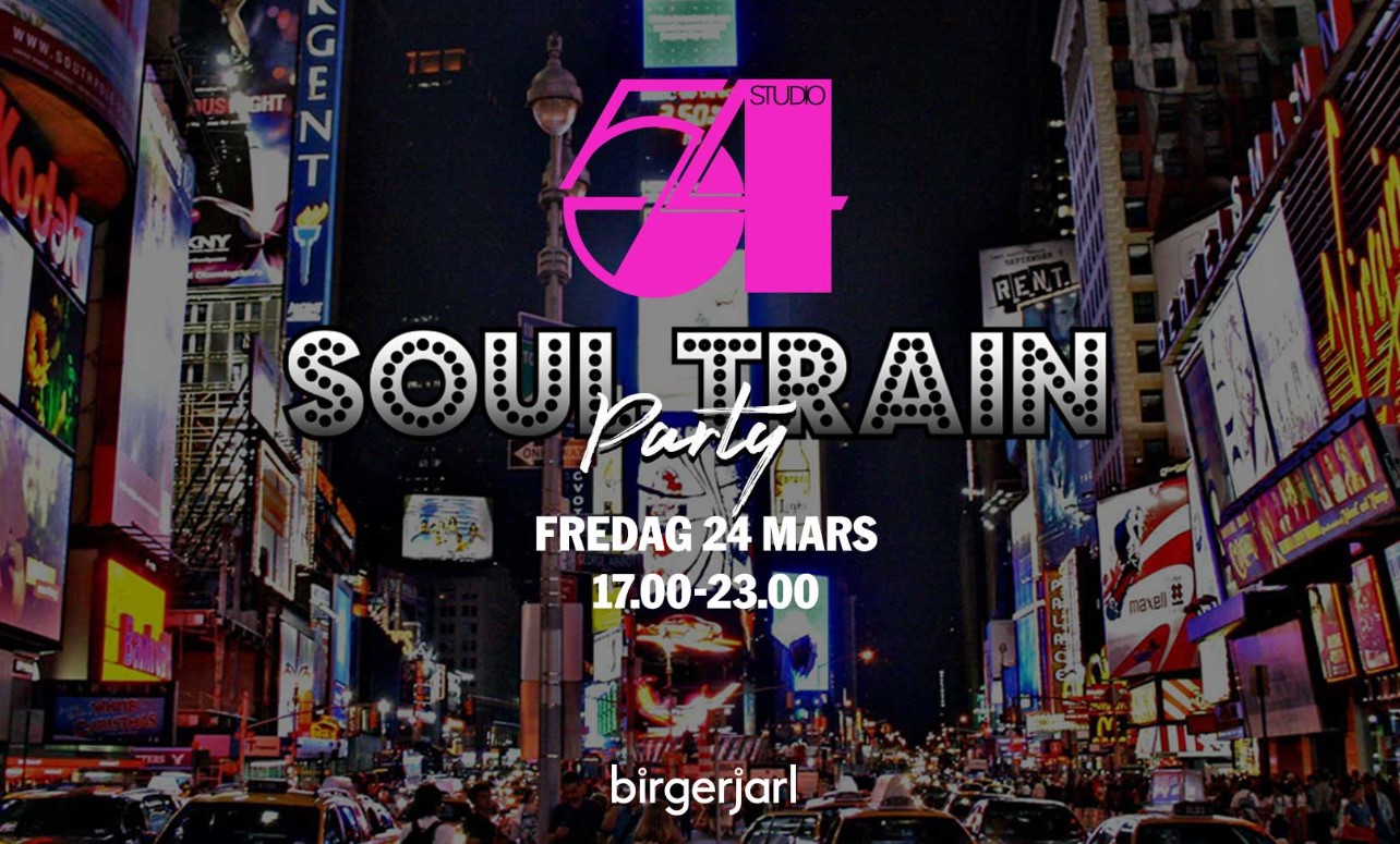 Soul Train Studio 54 Party! • Heja Uppsala