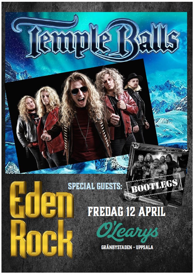 Eden Rock Festival @O´Learys • Heja Uppsala