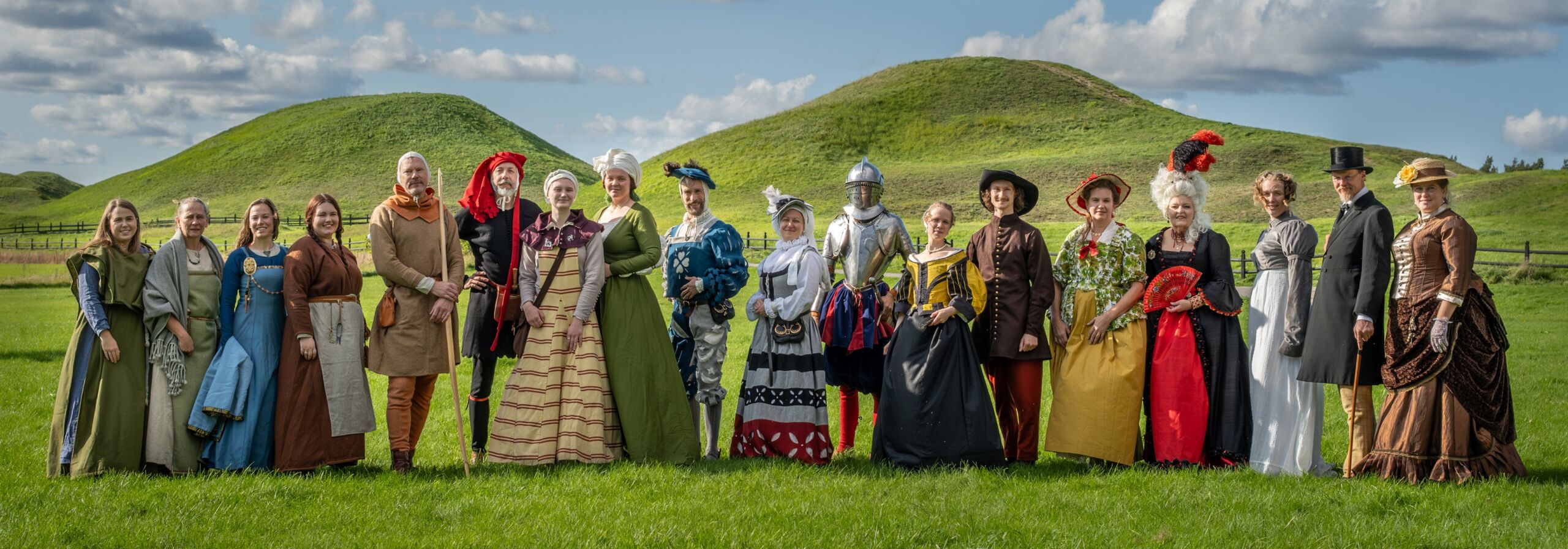 Historisk modevisning - Gamla Uppsala museum 2025 • Heja Uppsala