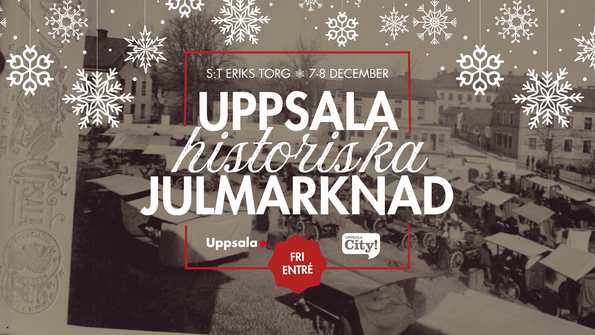 Uppsala Historiska Julmarknad • Heja Uppsala